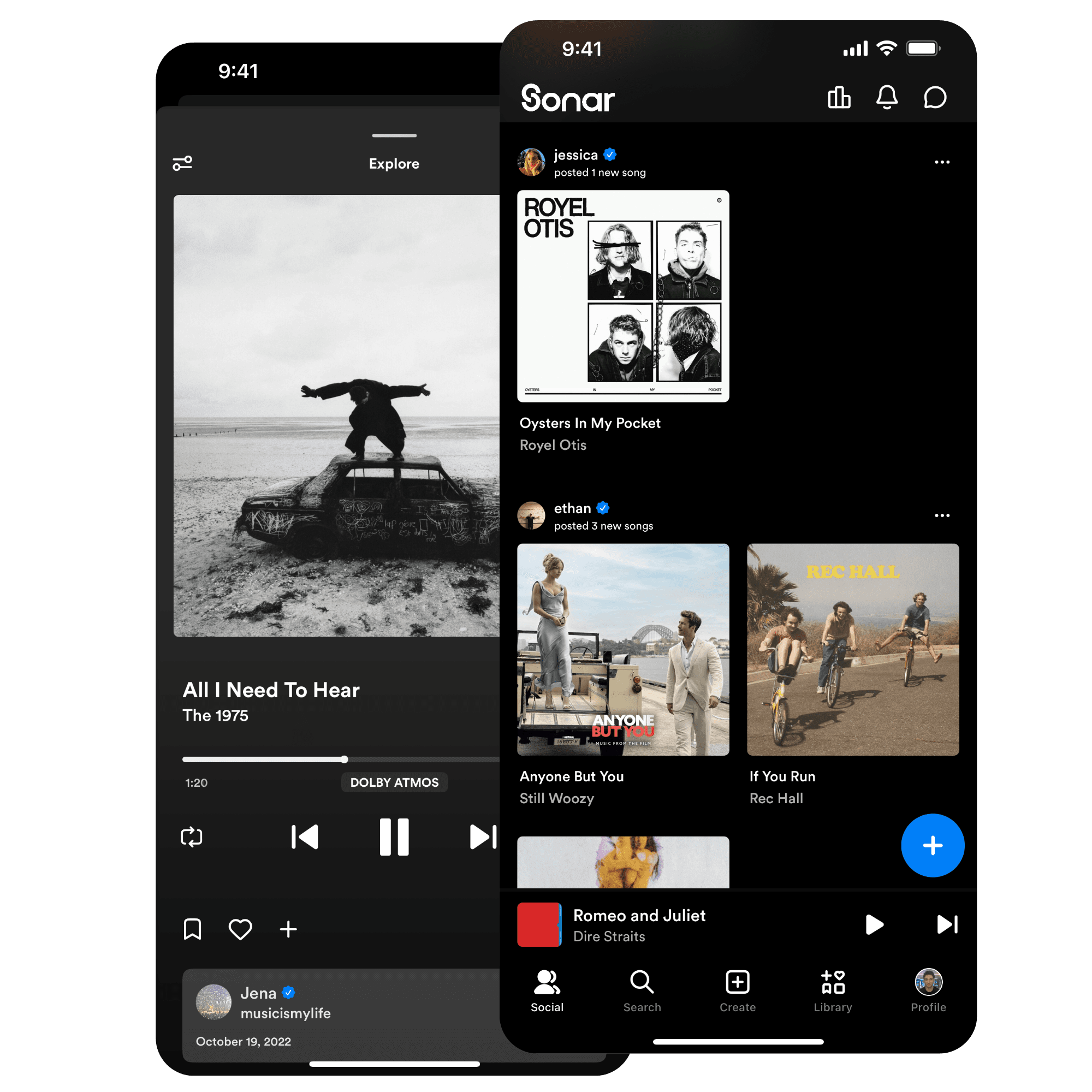 Discover New Music with Friends | Sonar - Your Social Music Discovery App